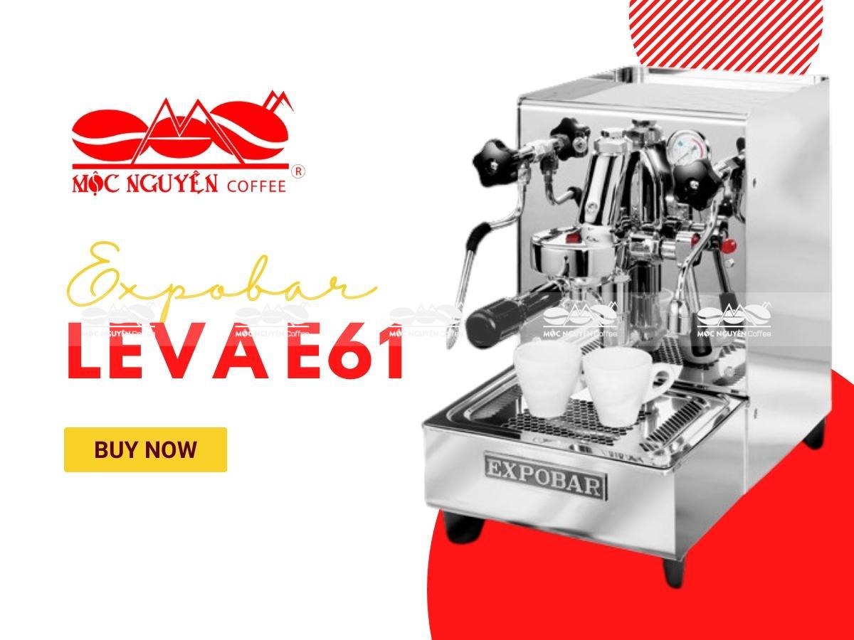 Giới thiệu máy pha cà phê Expobar Leva E61 Mộc Nguyên Coffee